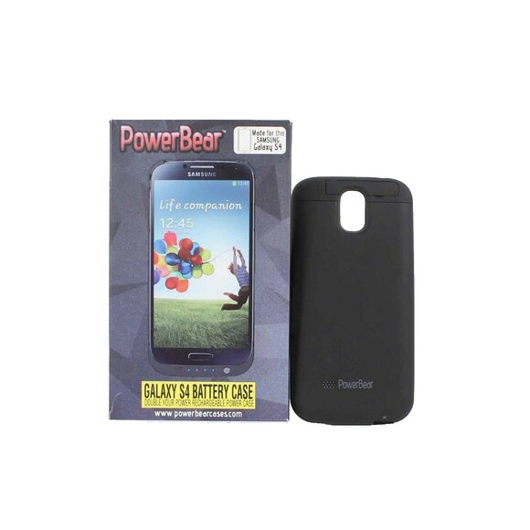 PowerBear | Other | Power Bear Galaxy S4 Black Rechargeable Power Case | Poshmark